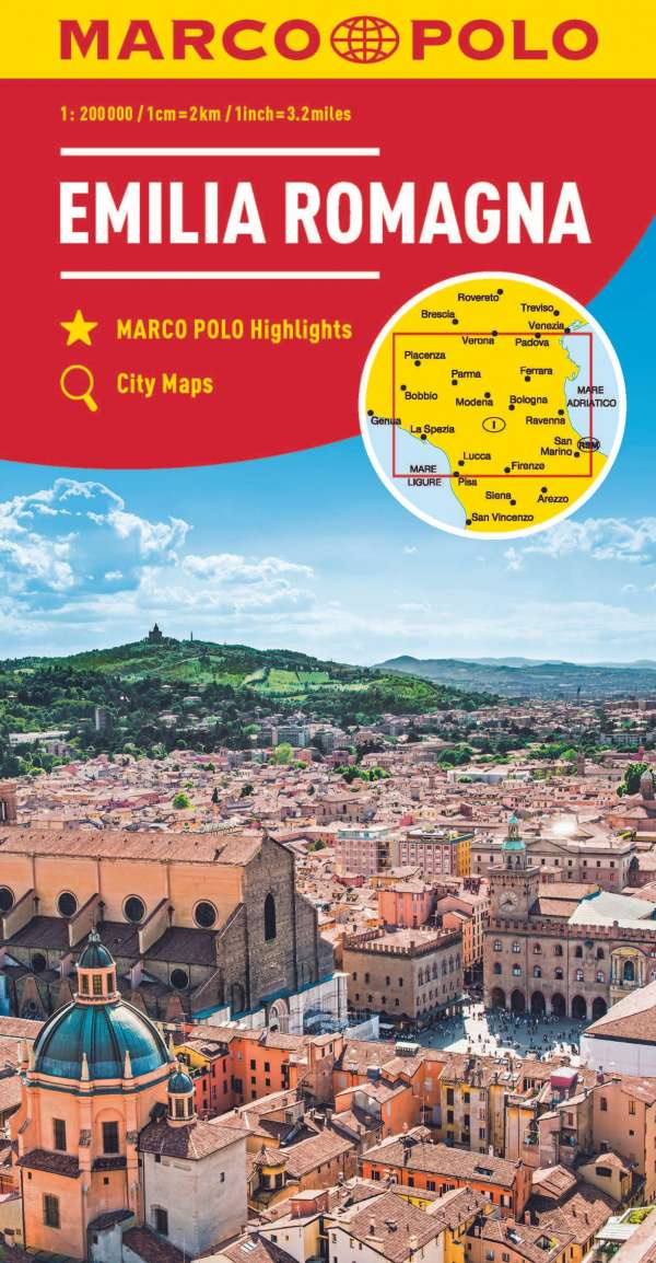 Carta stradale Emilia Romagna